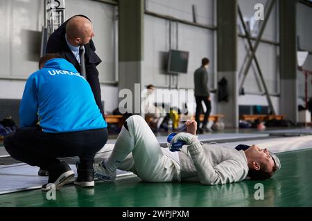 Fencer Nikita Kuznietsov received an injury at the "All-Ukrainian ...