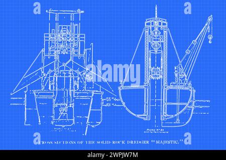 Solid Rock Dredge Majestic - Cross section from the Article EUROPEAN ...