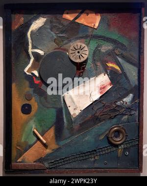 “Merzbild 1A (The Psychiatrist)”, 1919, Kurt Schwitters (1887-1948 ...