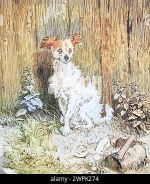 Mad Dog a poem by Oliver Goldsmith illustrated by Randolph Caldecott ...