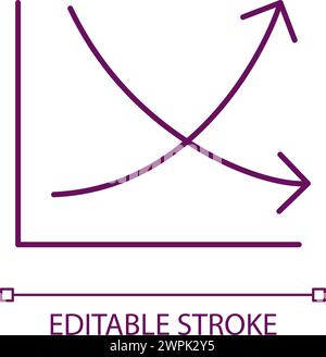 Market equilibrium logo design with editable slogan. Branding book and ...