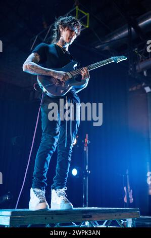 May 23, 2023: Clay Gober - Polyphia perform in Milan, Italy Stock Photo ...