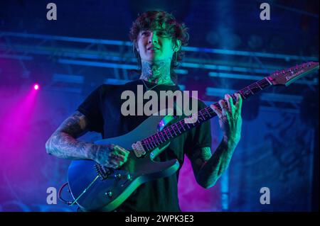 May 23, 2023: Tim Henson- Polyphia perform in Milan, Italy Stock Photo ...
