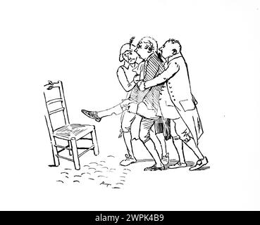 Mad Dog a poem by Oliver Goldsmith illustrated by Randolph Caldecott ...