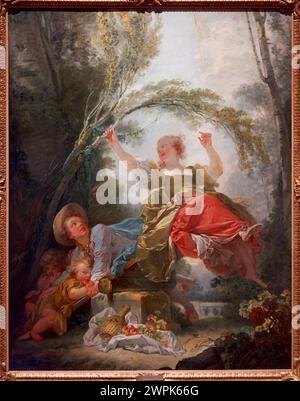 Jean Honore Fragonard The See Saw Stock Photo - Alamy
