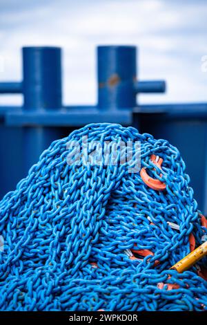 Hook and chains Stock Photo - Alamy