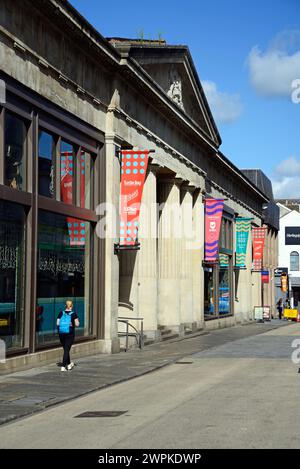 Entrance to The Guildhall shopping centre along Queen Street in the ...