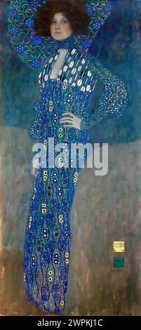 Portrait of Emilie Flöge 1902 by Gustav Klimt Stock Photo - Alamy