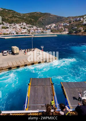 Port in Fournoi, Fournoi Island, North Aegean, Greek Islands, Greece ...