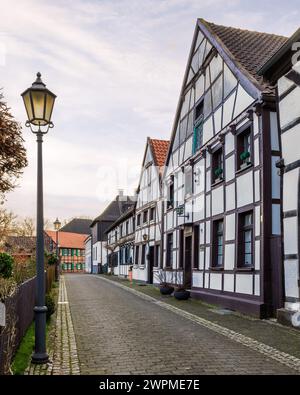 Medieval downtown of Westerhof Stock Photo - Alamy