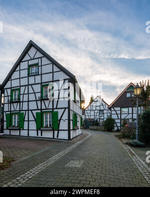 Medieval downtown of Westerhof Stock Photo - Alamy