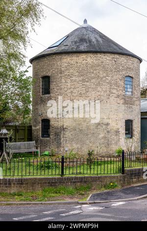 Historic converted Saxmundham Albion Mill, on Rendham Road, Saxmundham ...