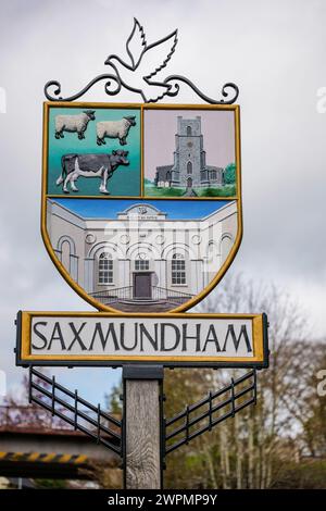 Market Hall, Saxmundham Market Town, Suffolk England Stock Photo - Alamy