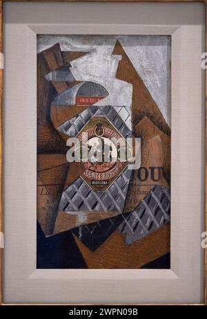 The Bottle of Anis, 1914, Juan Gris (1887-1927), Reina Sofia Museum ...