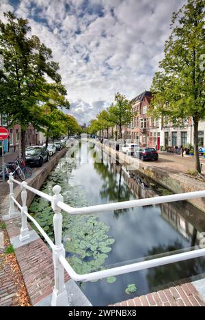 Verwersdijk, canal, canal, water, reflection, historic old town ...