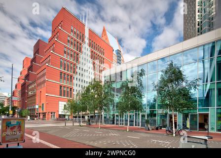 High-rise buildings, Rijnstraat, house facade, architecture, view, The ...