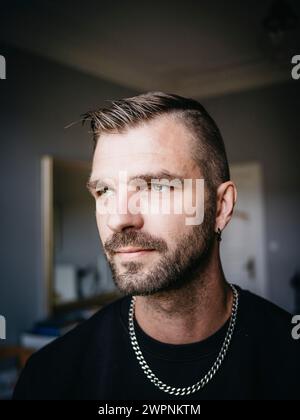 3 day beard Stock Photo - Alamy
