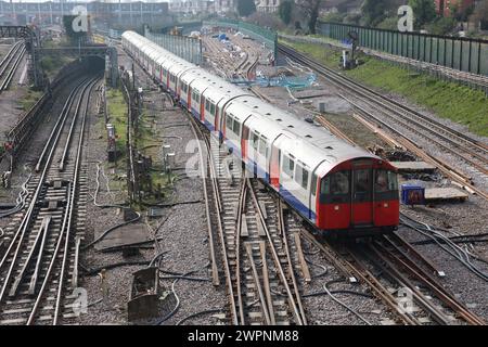 Northfields Underground Train Depot, Northfields, London Borough of ...