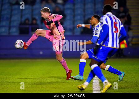 Patrick Bamford of Sheffield United scores to make it 2-0 during the ...
