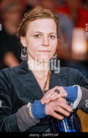 MDR - Riverboat. Schauspielerin Maria Simon anläßlich der Aufzeichnung ...