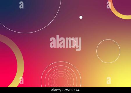 Abstract gradient ppt template background Stock Photo - Alamy