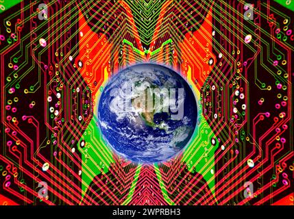 Simulation theory, conceptual illustration Stock Photo - Alamy