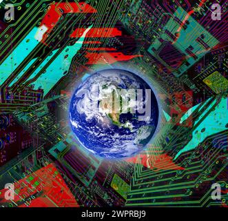 Simulation theory, conceptual illustration Stock Photo - Alamy