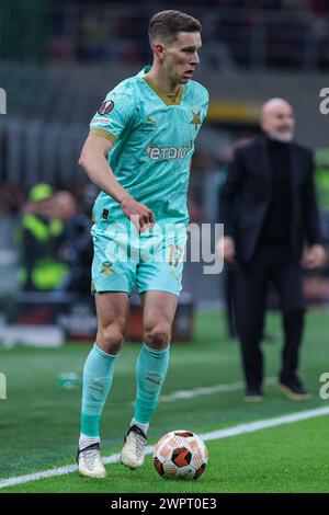 Lukas Provod seen during UEFA Euro 2024 game between national teams of ...