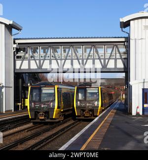 Merseyrail Stadler class 777 third rail electric trains 777003 and ...