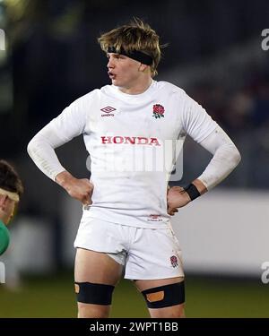 England's Henry Pollock during the U20 Men's Six Nations match at The ...