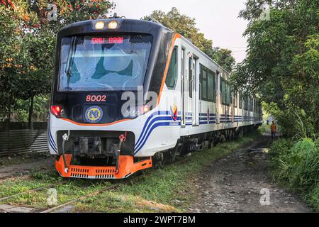 Manila, Philippines. Mar 9, 2024: Philippine National Railways (PNR ...