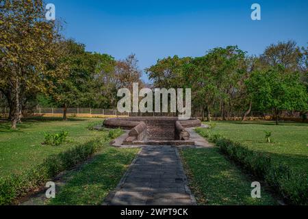 Helical Stepwell, Unesco site Champaner-Pavagadh Archaeological Park ...
