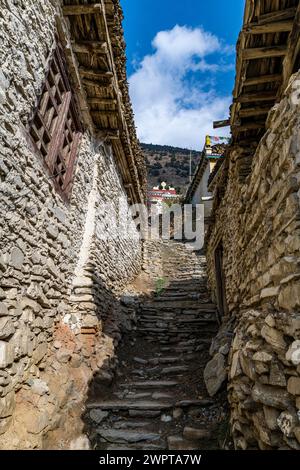 Historical village of Marpha, Jomsom, Nepal Stock Photo - Alamy