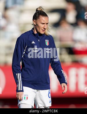 Julie Piga (Italy) during the UEFA European Womens Championship match ...