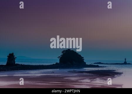 Rock Formations at Silence Beach in Asturias Stock Photo - Alamy