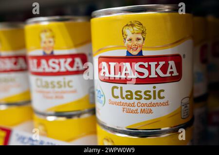 Alaska classic evaporated milk in can - product of the Philippines ...
