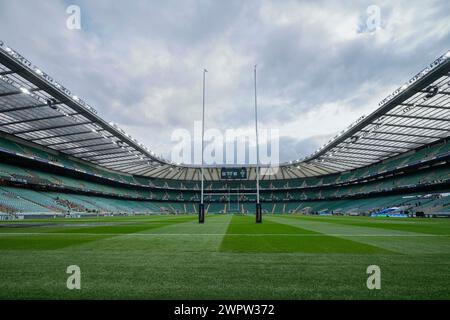 General view of Twickenham Stadium before the England -V- Barbarians ...