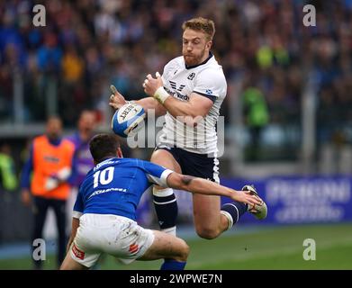 Scotland's Kyle Steyn in action during the Quilter Nations Series match ...