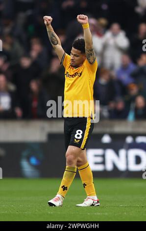 Wolverhampton Wanderers' Joao Gomes celebrates scoring their side's ...