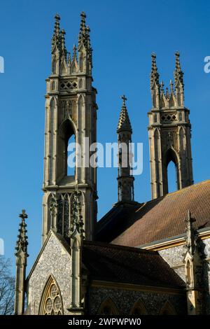 St Michael the Archangel's Church, Booton, Norfolk Stock Photo - Alamy