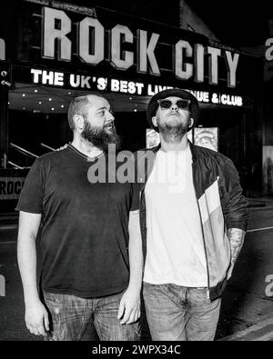 08 March 2024, Rock City, Nottingham, UK. Event: Whiskey Stain. Caption ...