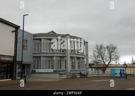 1960s style public library at Coleraine in Northern Ireland Stock Photo ...