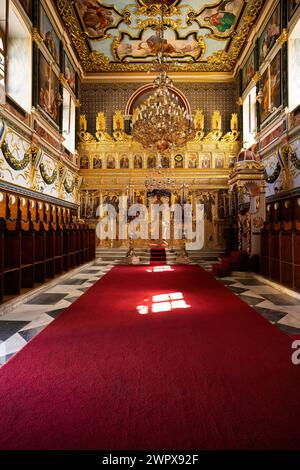 Inside the Church of Saint Nicholas of Mole on Solomos Square on ...