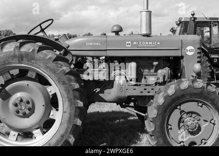 Red McCormick B450 tractor from 1967/1968 Stock Photo - Alamy