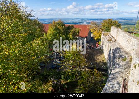 Neuffen: Hohenneuffen Castle in Schwäbische Alb, Swabian Alb, Baden ...