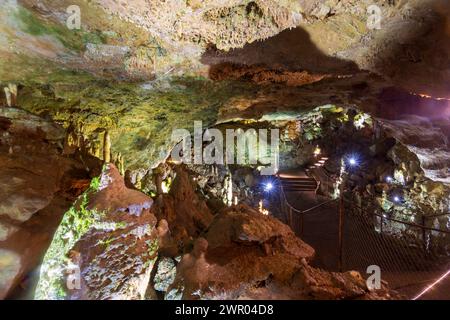 cave Nebelhöhle Lichtenstein Schwäbische Alb, Swabian Alb Baden ...