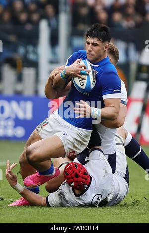 Rome, Italie. 09th Mar, 2024. Tommaso Menoncello of Italy in action ...