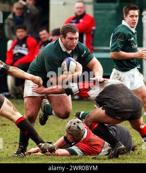 HAWICK V GLASGOW HAWKS, BT SCOTLAND PREMIERSHIP DIVISION ONE 16/3/02 ...