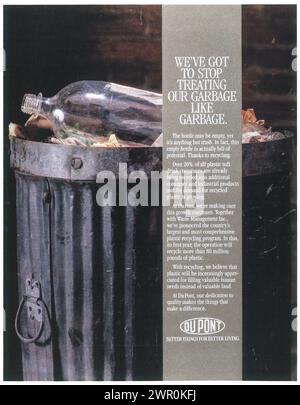 1990s USA DuPont Magazine Advert Stock Photo - Alamy