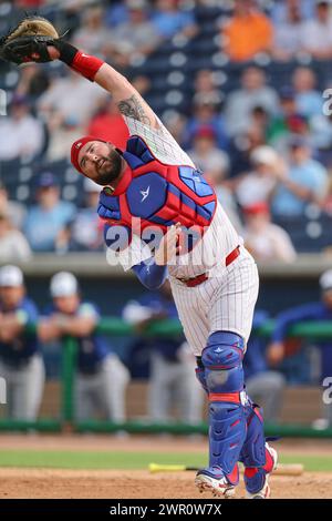 Toronto Blue Jays' Ernie Clement watches his RBI single during the ...